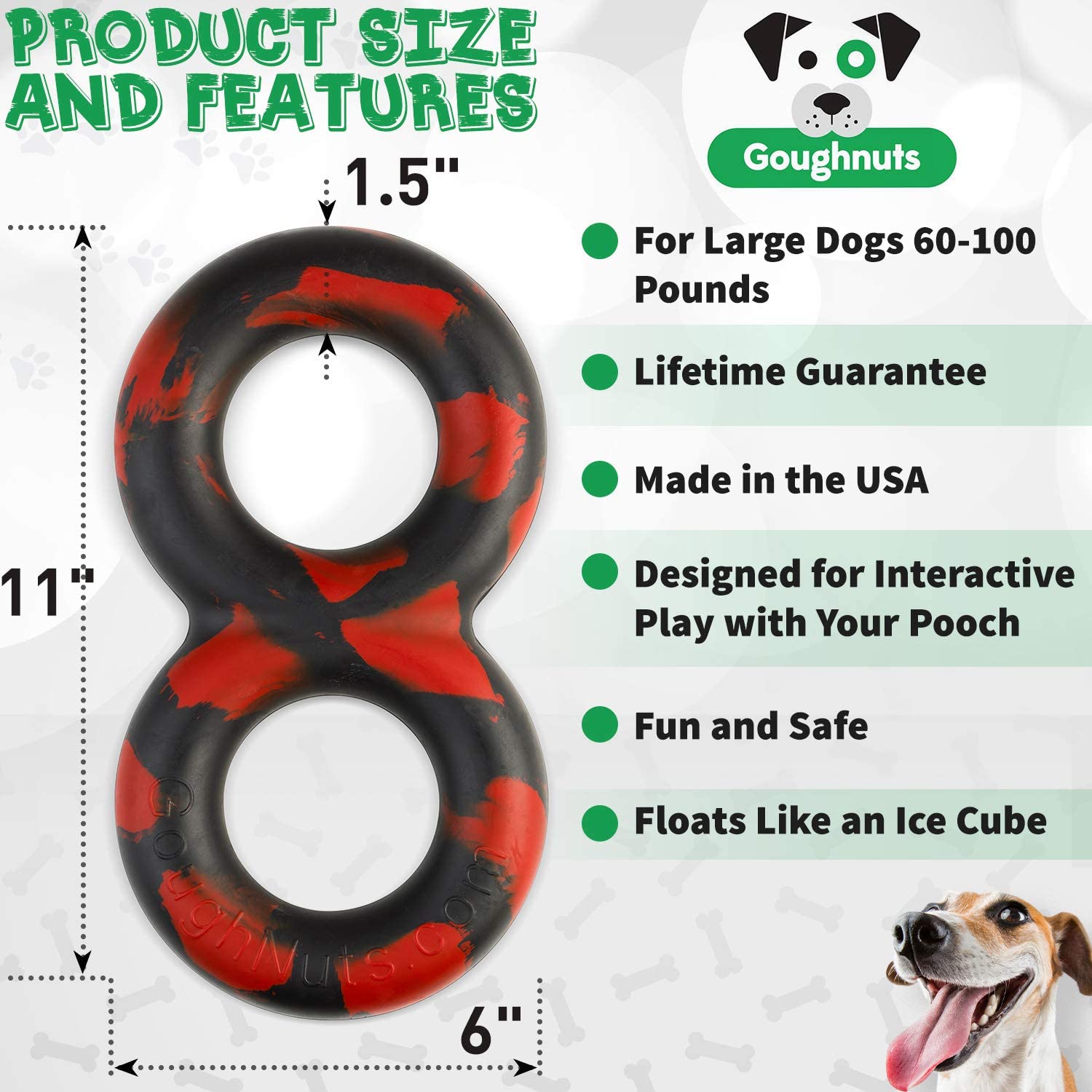 Goughnuts Xtreme Tug Toy for Dogs – DogTuff