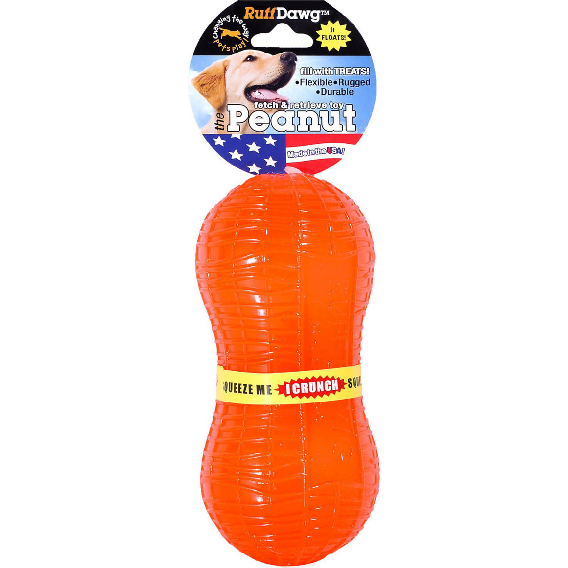 Ruff Dawg - Peanut Crunch Dog Toy – DogTuff